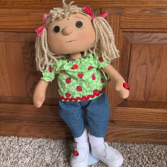 Hand Crafted | Other | Handmade Tea Stained Rag Doll | Poshmark